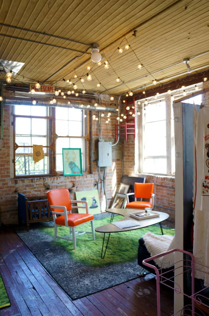 8 Bright, Bold Ways to Decorate With String Lights | Apartment Therapy