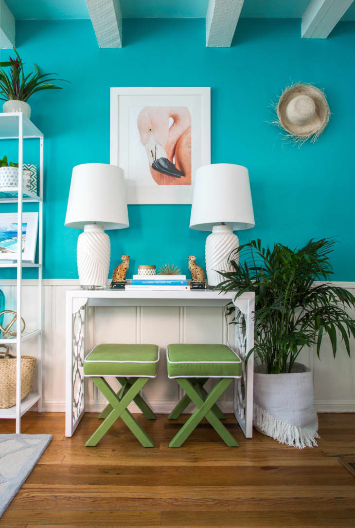 House Tour: Colorful Palm Beach Regency Style Home | Apartment Therapy