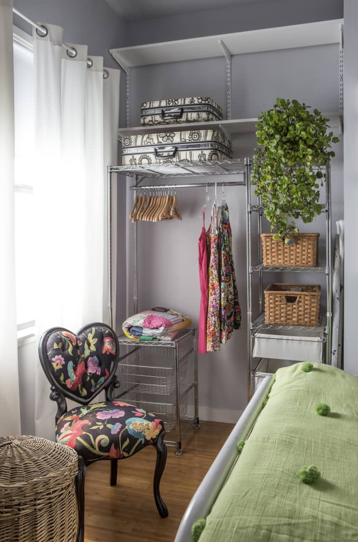 Clothing Storage Ideas - Open Closet, Hanging Rack | Apartment Therapy