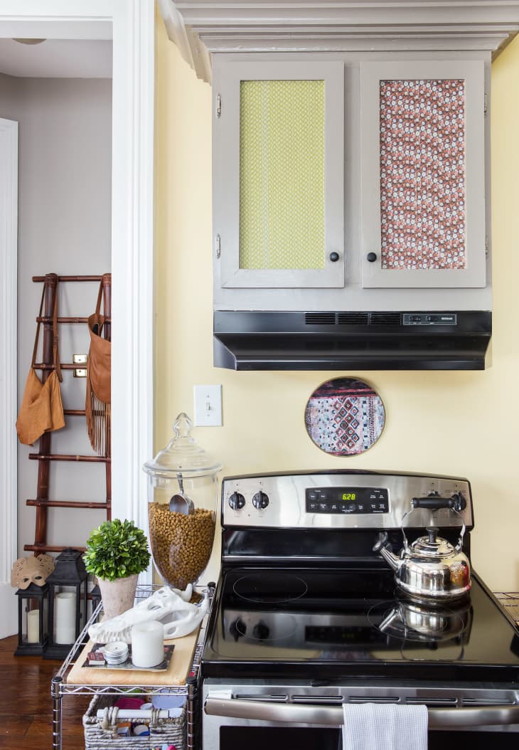 DIY Washi Tape Kitchen Cabinets | The Kitchn