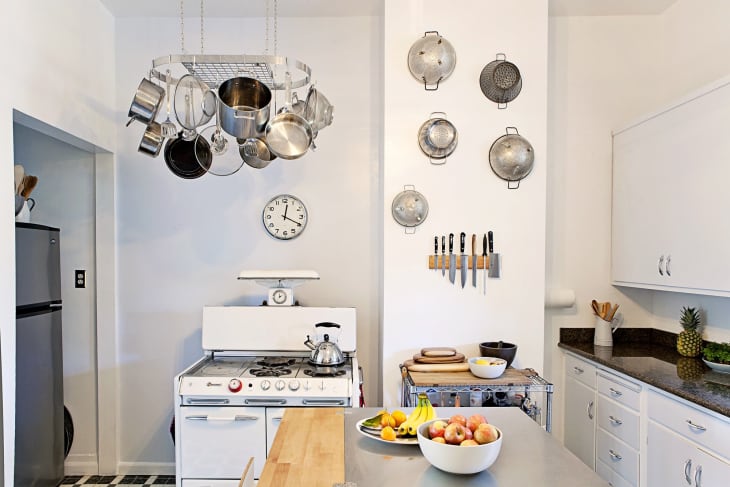 Ideas for Hanging Pots & Pans from Real Homes | Apartment Therapy