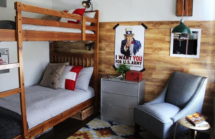 Marcus & Cooper’s Vintage Military Room | Apartment Therapy