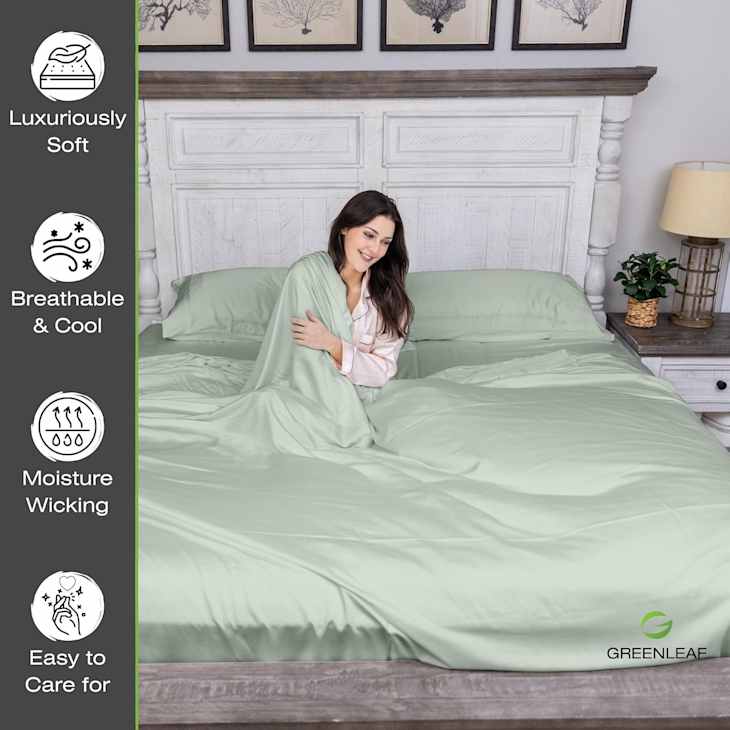 Amazon’s Greenleaf Bamboo Cooling Sheets Are My New Favorite ...