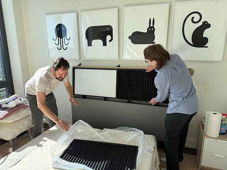 AirTulip Air Purifying Headboard Review (Tested, Photos) | Apartment ...