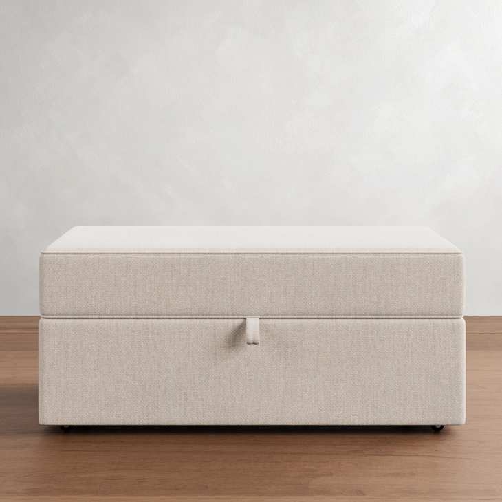 Shop Pottery Barn's Stylish 3-in-1 Storage Ottomans | Apartment Therapy