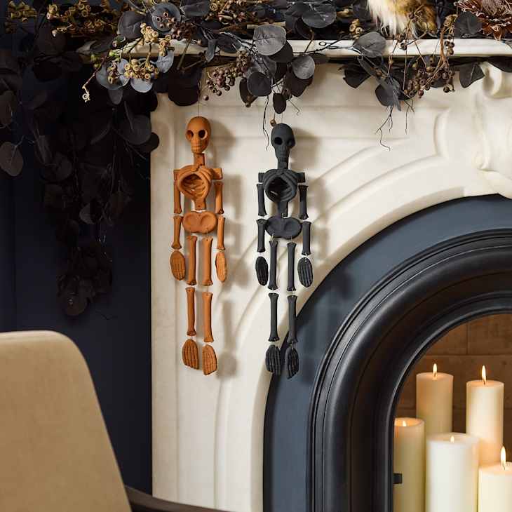 West Elm’s Terracotta Skeleton Is So Chic for Halloween | Apartment Therapy