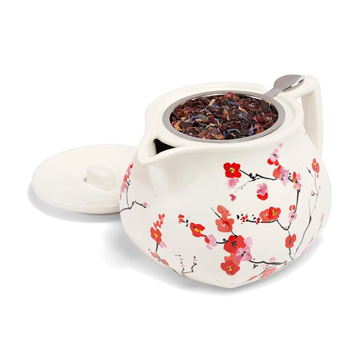 Get the Tea Forte Sakura Flower Teapot on Sale Now at QVC | The Kitchn