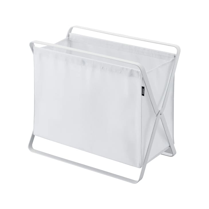 Yamazaki's Folding Storage Bin Is My Perfect Bathroom Hamper ...