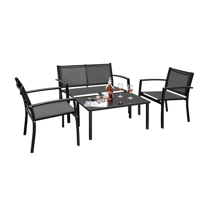 The Flamaker 4-Piece Outdoor Patio Furniture Set Is on Amazon ...
