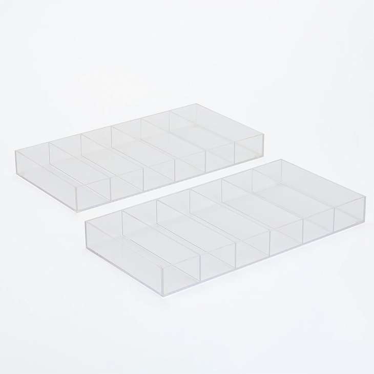 The Cella Set of 2 Acrylic Organizers Is on Sale | Apartment Therapy
