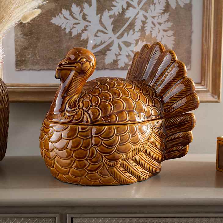 I Tested This Ceramic Turkey Filled Candle From QVC (Review ...