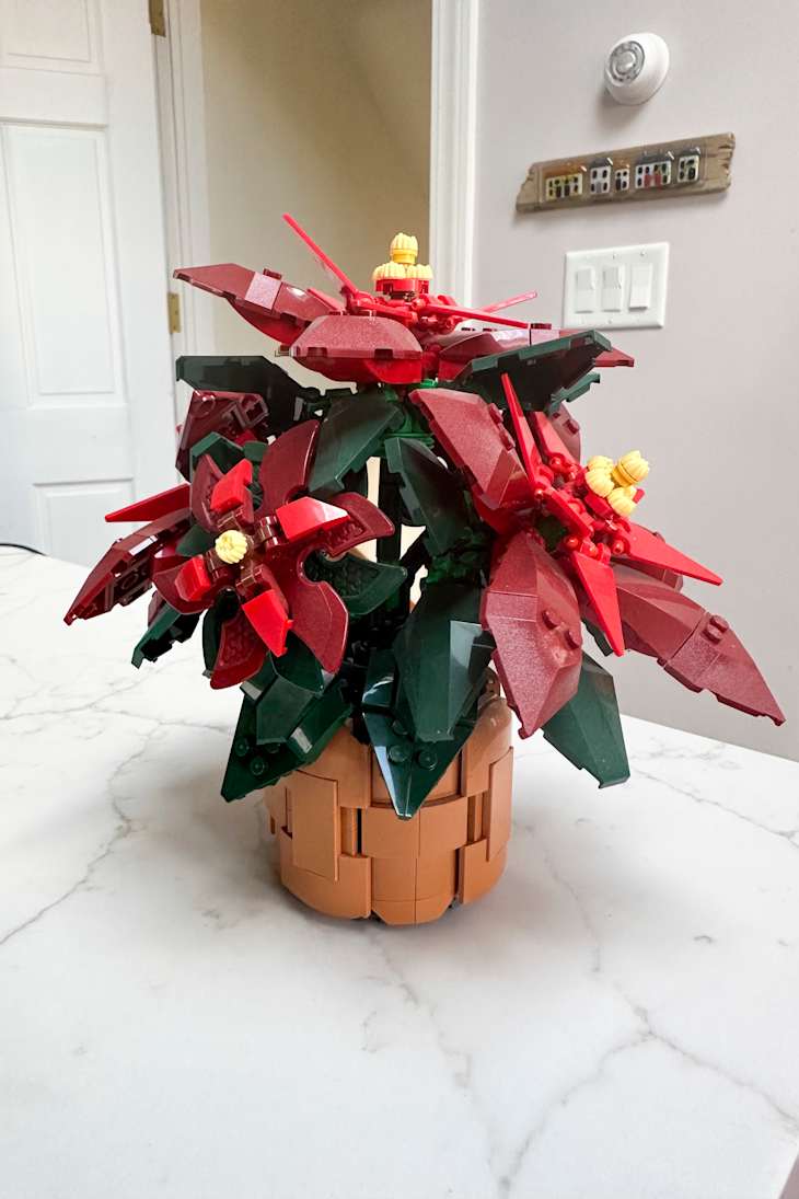 LEGO’s Poinsettia Plant Set Is on Sale (and So Festive!) | Apartment ...