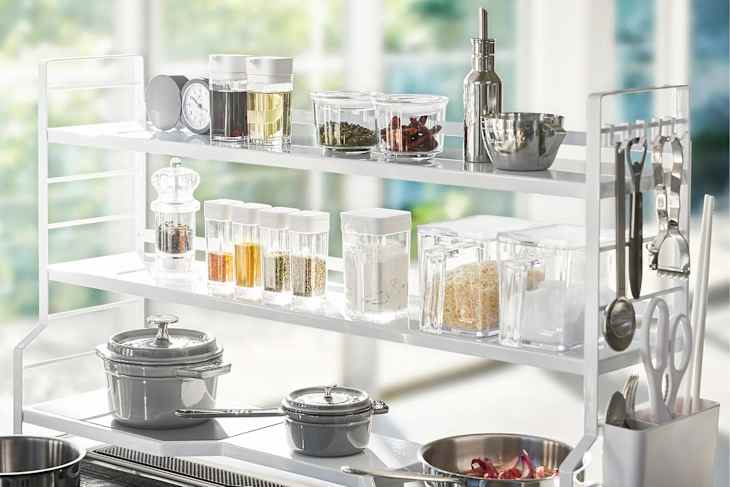 Yamazaki Last Chance Sale 2025: Tower Countertop Shelves | The Kitchn
