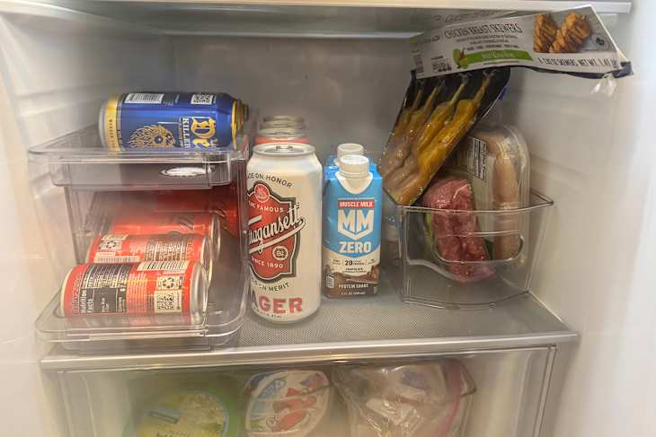This Pro Organizer’s $7 Storage Trick Transformed My Fridge | Apartment ...