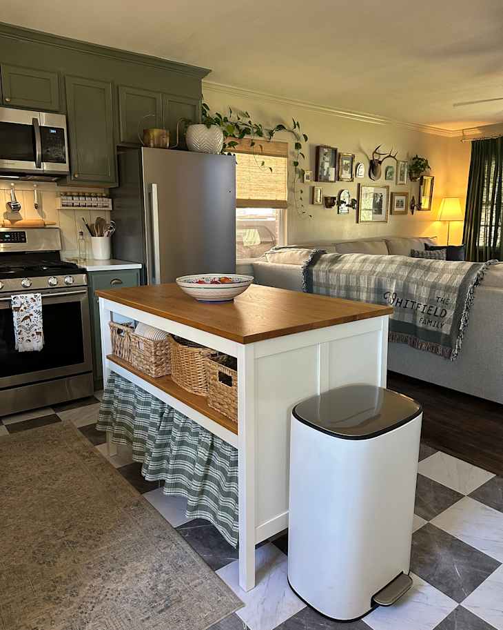 Before & After: A “Cramped” Kitchen Gets a Whimsical Makeover | The Kitchn