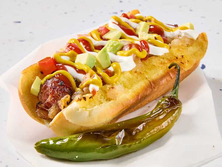 Bacon-Wrapped Hot Dogs Recipe (LA Style!) | The Kitchn