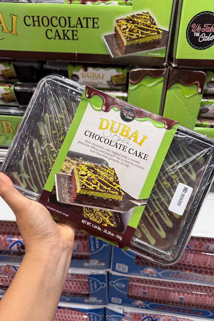 We Tried the New Costco Dubai Chocolate Cake Everyone’s Talking About ...