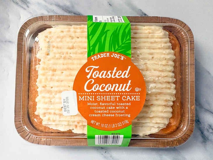 Trader Joe’s New Mini Sheet Cake: Is It Really a “100,000/10”? | The Kitchn