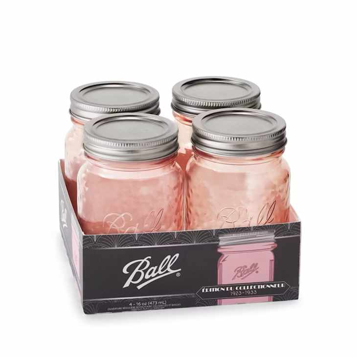 Ball’s “Gorgeous” Limited-Edition Pink Mason Jars Are Perfect | The Kitchn