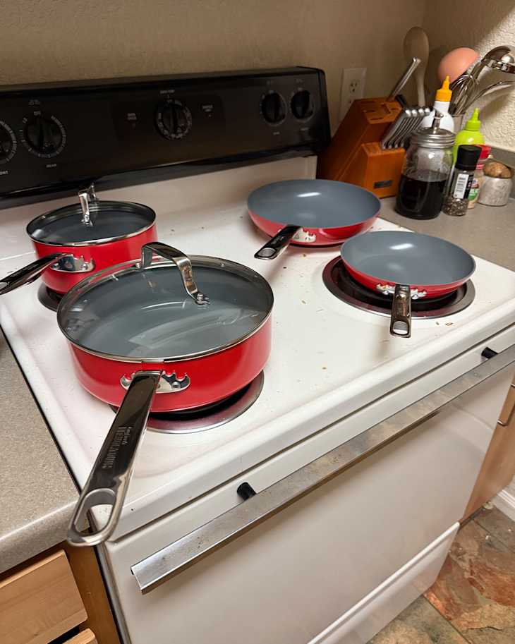 Guy Fieri's New Cookware Set Is 40% Off (I Use It Every Day!) | The Kitchn