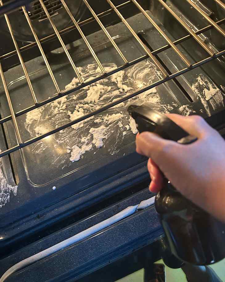 How to Clean an Oven Naturally with Baking Soda & Vinegar (Photos ...