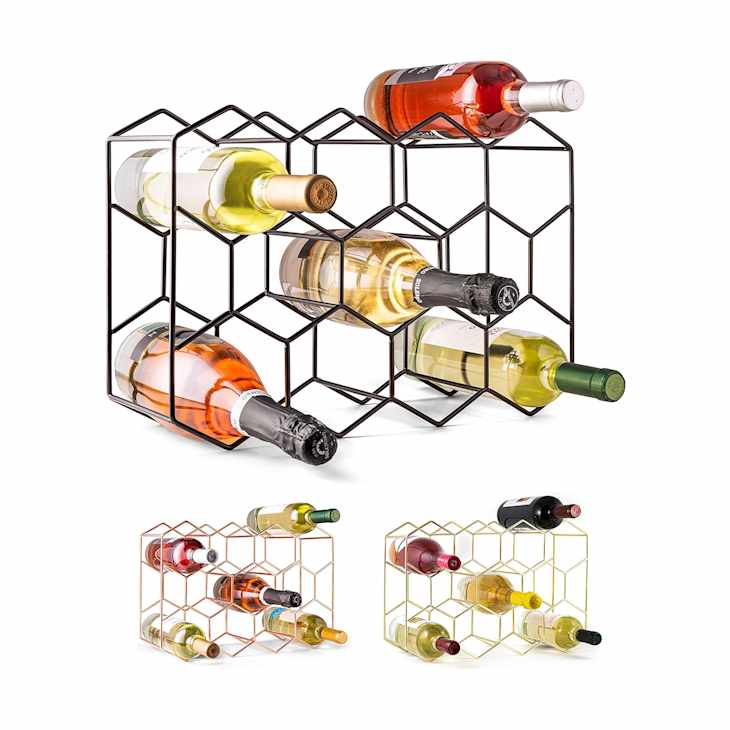 My Sister Just Showed Me the Smartest Use for a Wine Rack | The Kitchn
