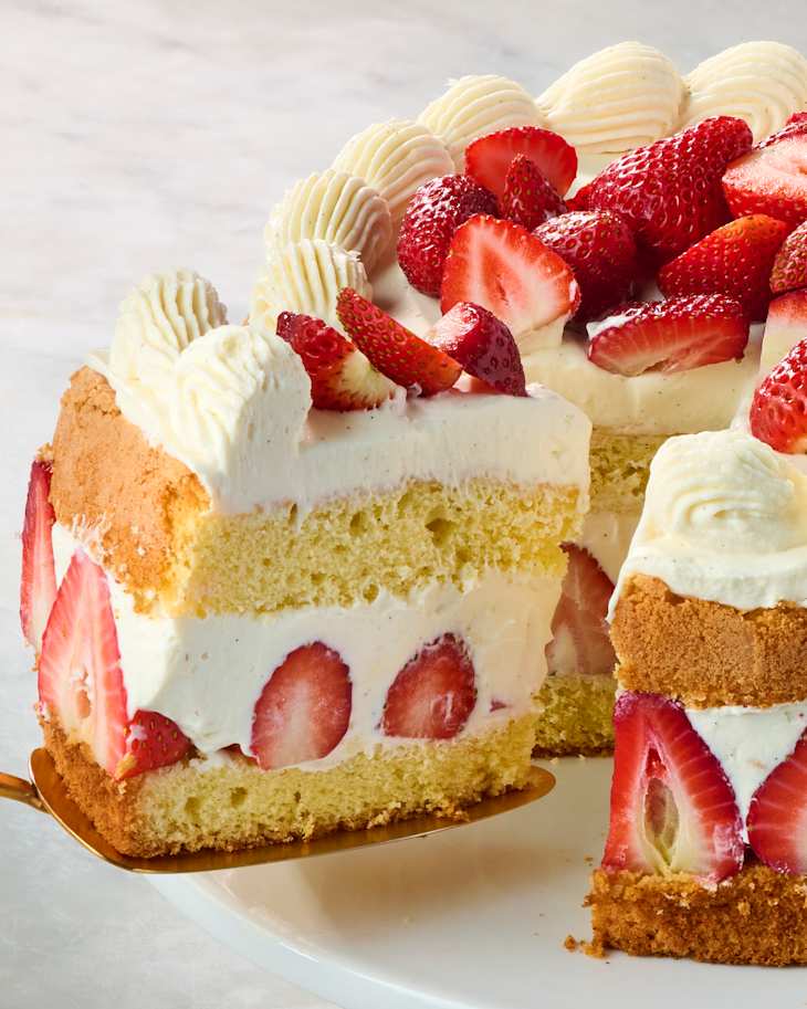 Fraisier Cake Recipe (French Strawberry Cake) | The Kitchn