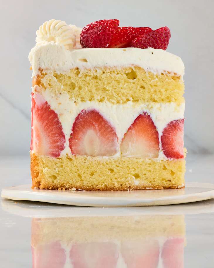 Fraisier Cake Recipe (French Strawberry Cake) | The Kitchn