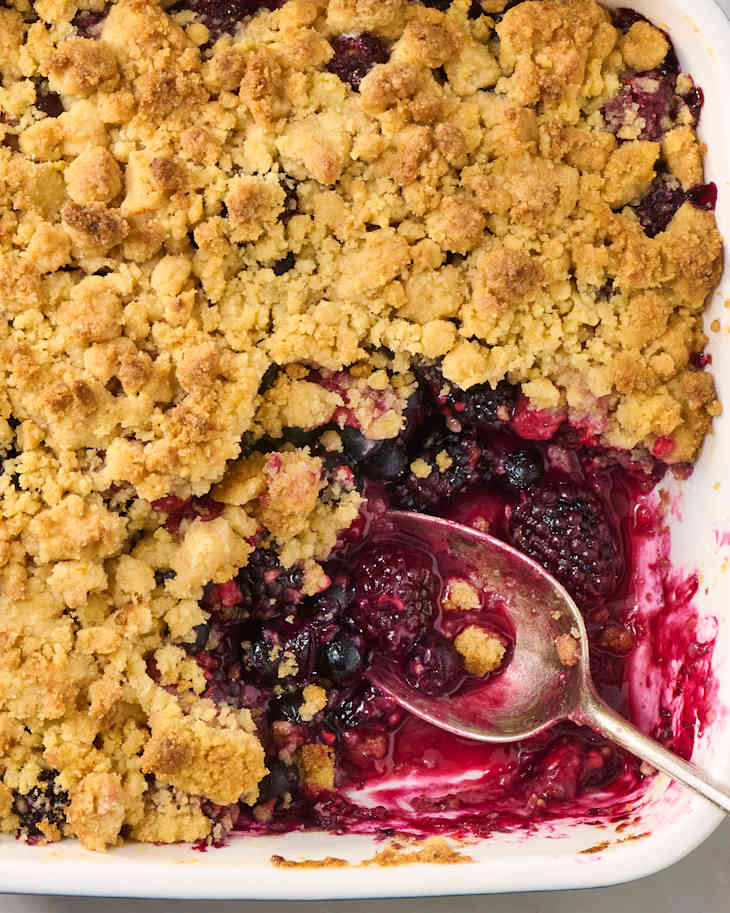 Easy Berry Crumble Recipe (THE Best!) | The Kitchn