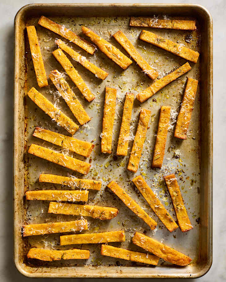 Crispy Polenta Fries Recipe (Baked!) | The Kitchn