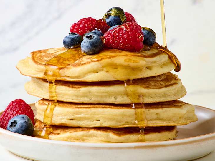 Protein Pancakes Recipe (No Protein Powder) | The Kitchn