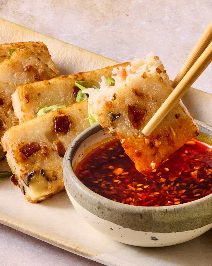 Chinese Turnip Cake Recipe (Lo Bak Gao) | The Kitchn