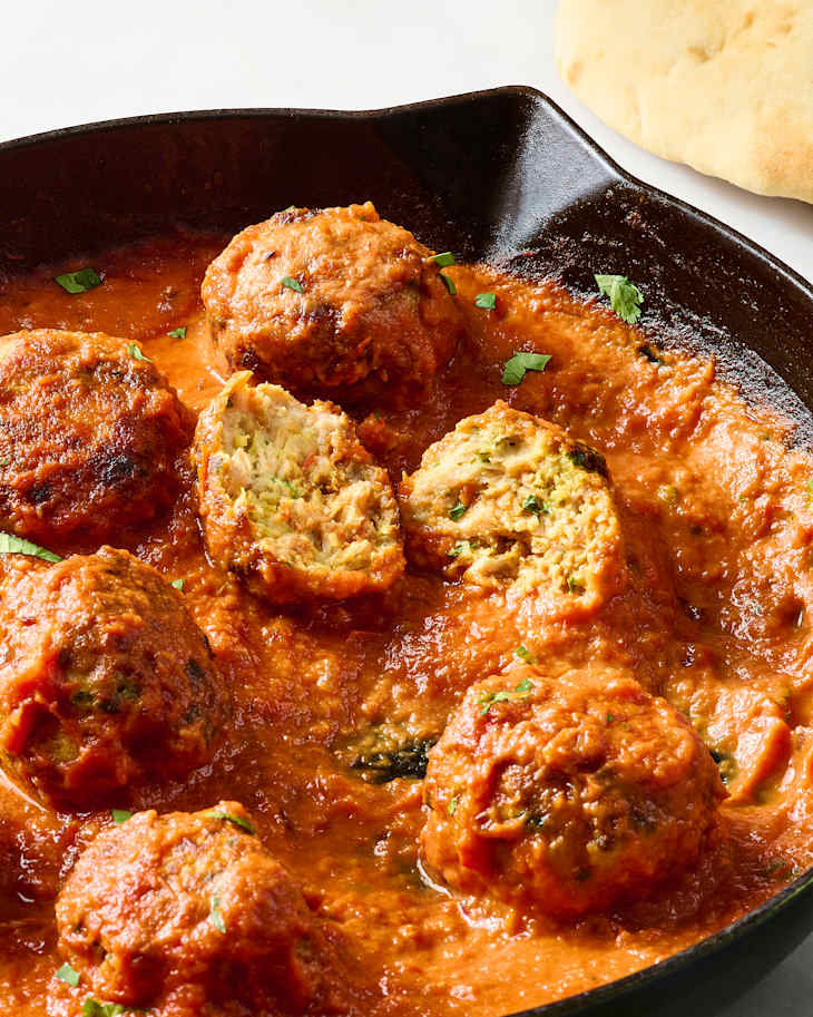 Chicken Kofta Recipe (Indian Meatballs in Tomato Gravy) | The Kitchn