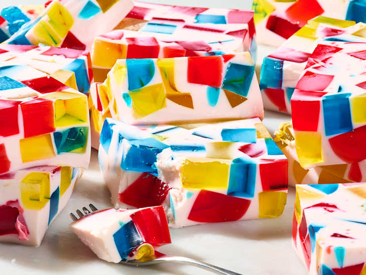 Mosaic Jell-O Squares Recipe | The Kitchn