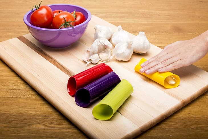 Silicone garlic peeler store