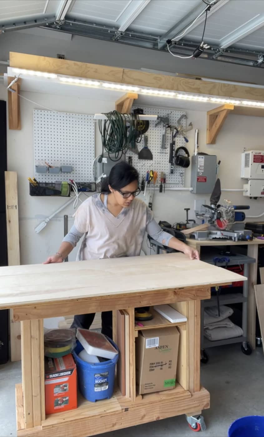 This DIYer's Home is Packed with Her Own Custom Furniture Creations ...