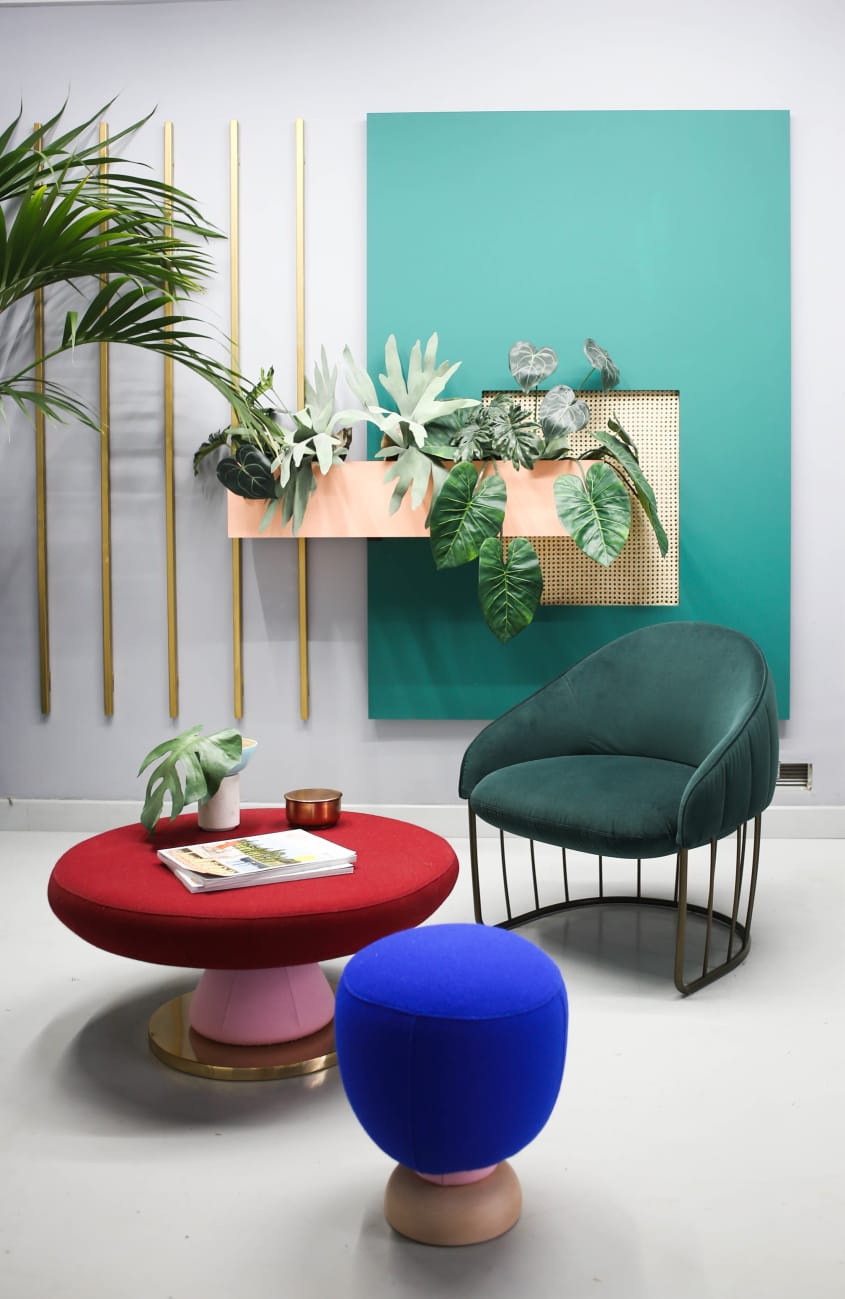 Workspace Tour: A Color-Shifting Interior Design Studio | Apartment Therapy