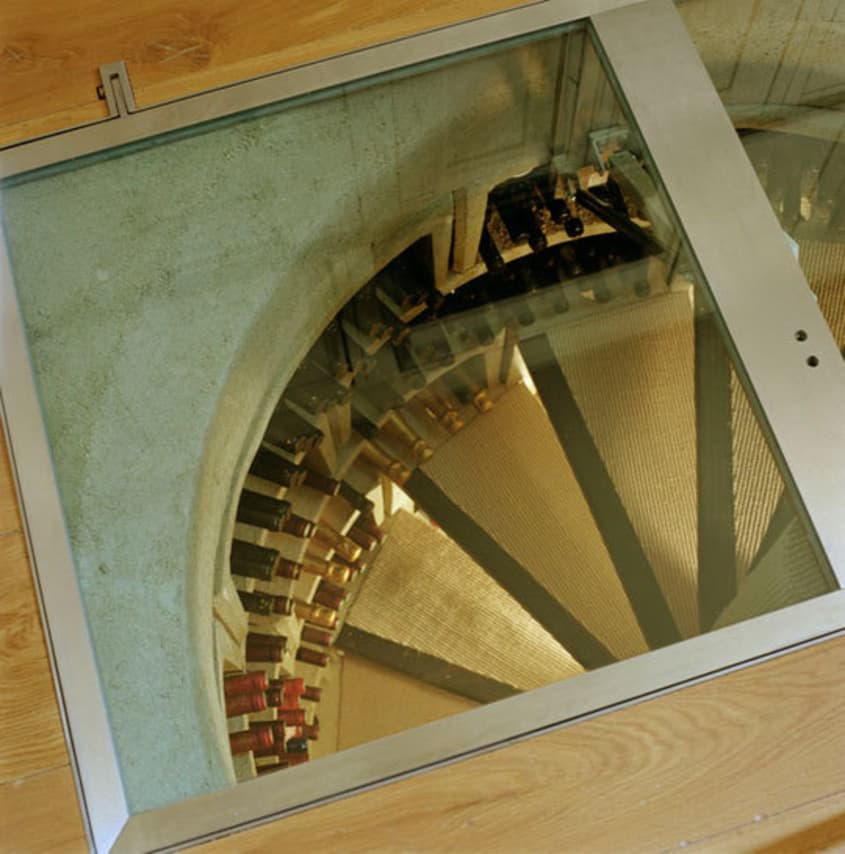 Trapdoor in the Kitchen Floor: Spiral Wine Cellars | The Kitchn