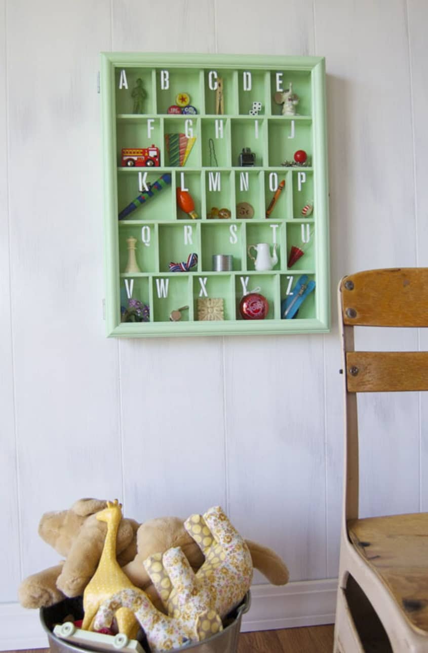 How To Make an Alphabet Shadow Box | Apartment Therapy