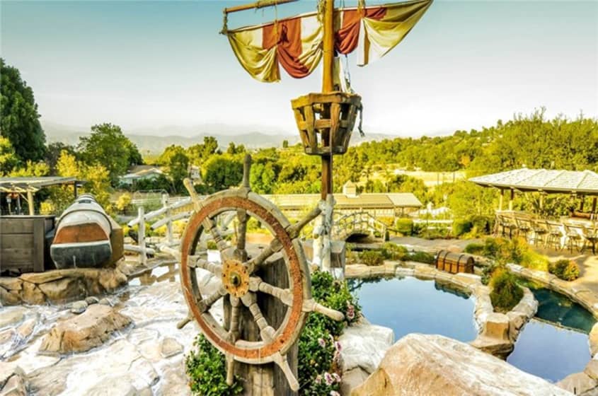 This $5.5M San Gabriel Valley Mansion Has a Pirate Themed Pool ...