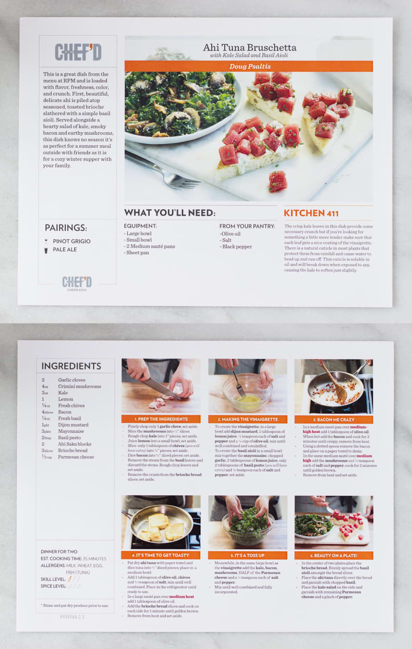 I Tried Meal Kits from Chef’d and Here’s What I Thought | The Kitchn