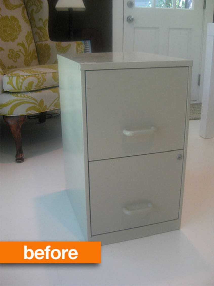 8 Great Stenciled, Papered, and Painted File Cabinet Makeovers ...