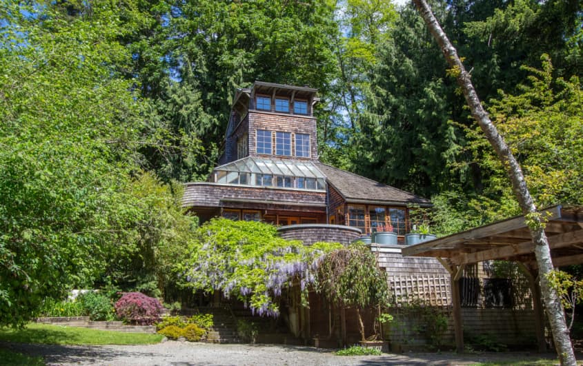 Peek Inside This $875K Island Treehouse Near Seattle | Apartment Therapy