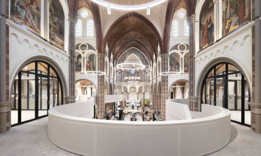 Architects Convert Old Dutch Church Into A Library | Apartment Therapy