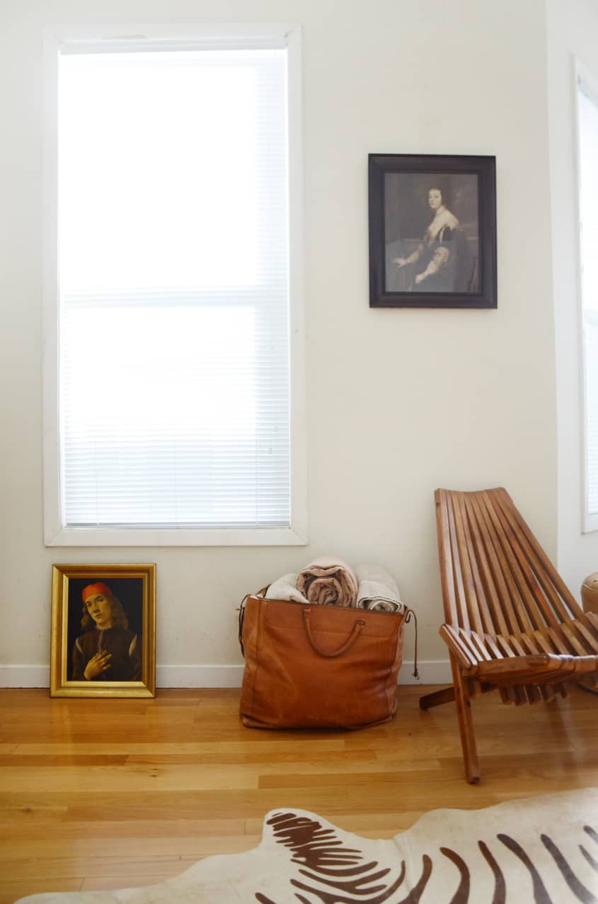 House Tour: Warm Colors and Art in a Rental Apartment | Apartment Therapy