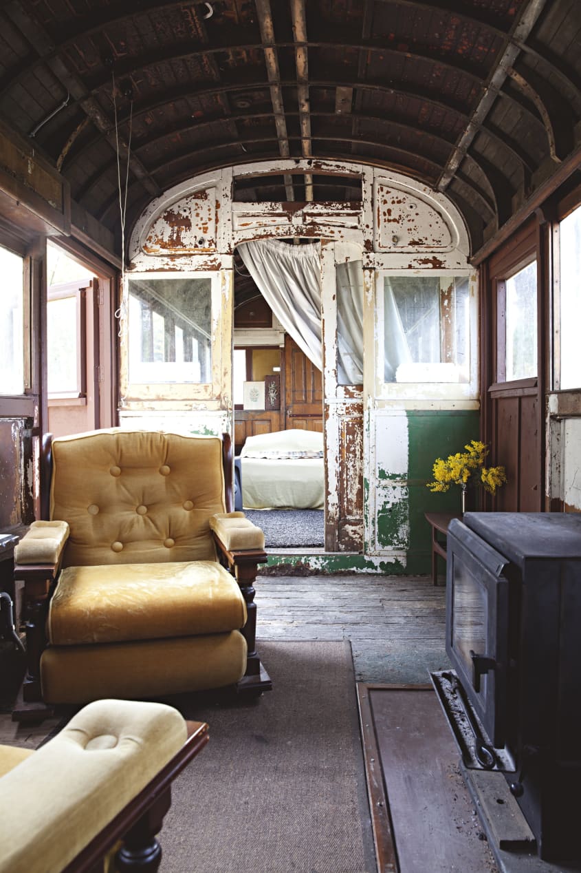 House Tour: Shack, Caravan & Tram Home in Australia | Apartment Therapy