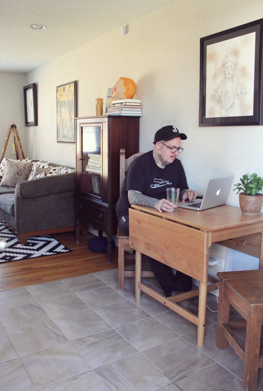 Jordan’s Proper Man Den | Apartment Therapy