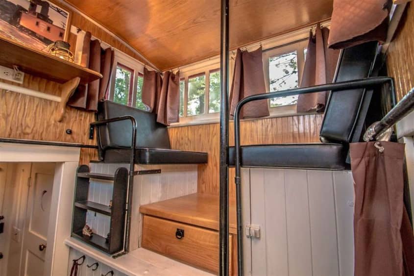 Peek Inside This Converted Caboose Tiny House For Sale | Apartment Therapy