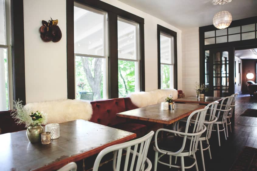 Hotel Tour: Dreamy, Rustic Modern Vintage Inn Style | Apartment Therapy