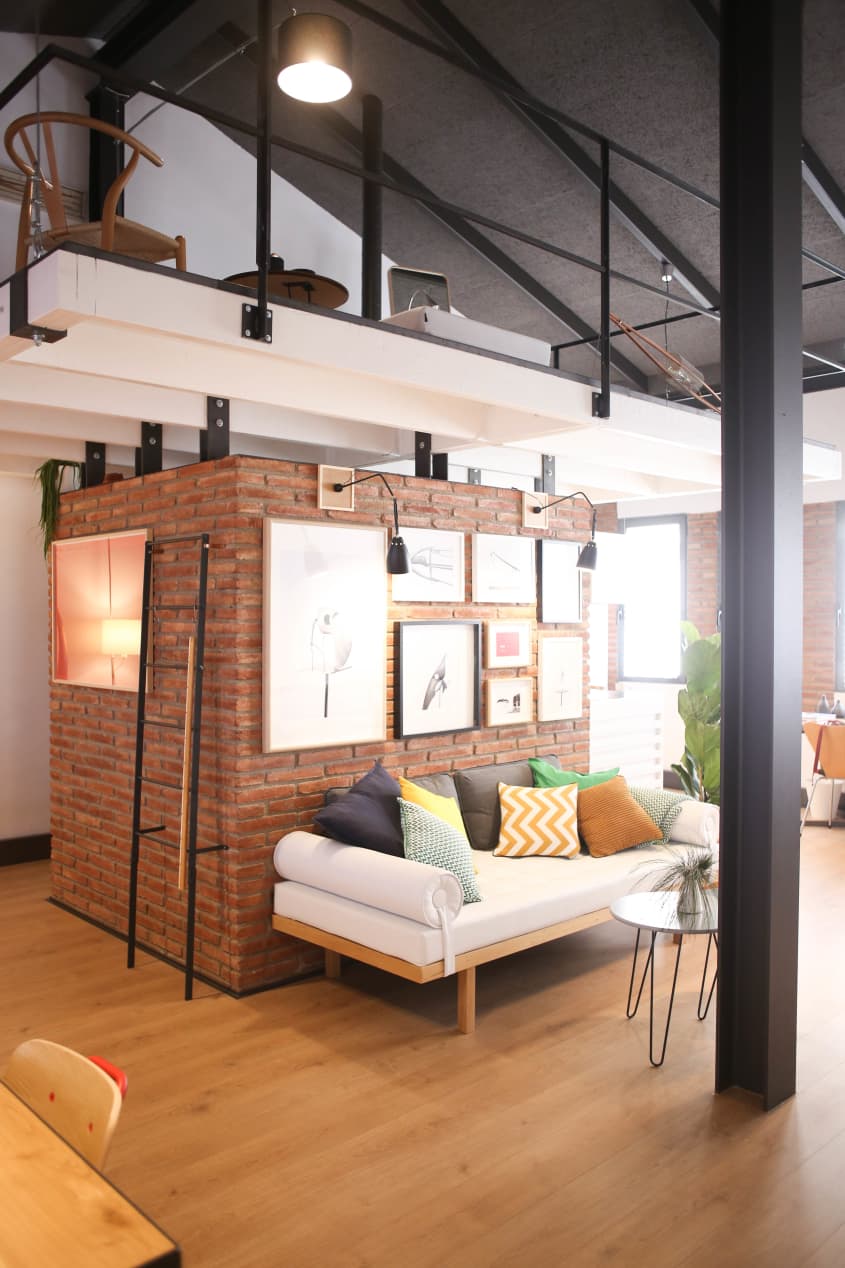 Workspace Tour: An Artist's Industrial Barcelona Live/Work Loft ...
